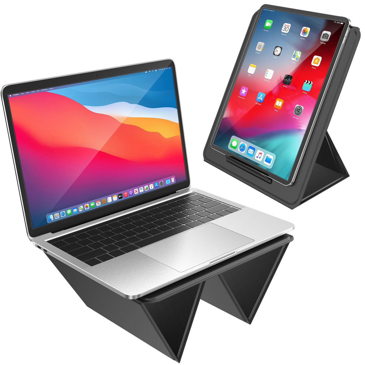 2-in-1 Ultra-Sleek Portable Laptop Stand (LS-1) – AboveTEK.com