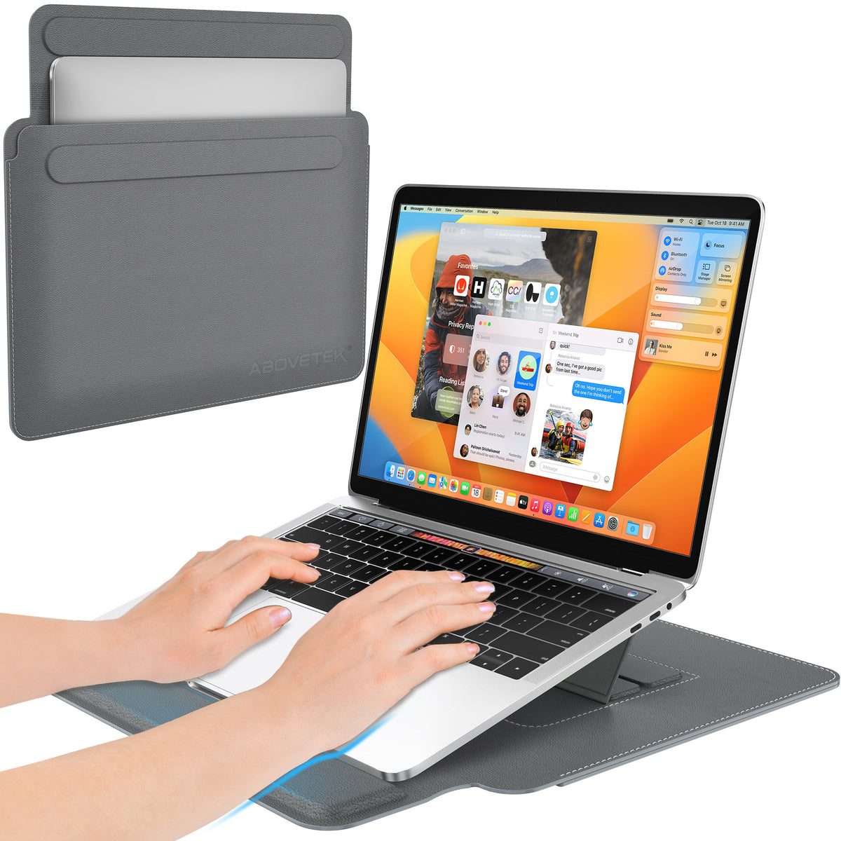 2-in-1 Laptop Sleeve Case (LS-5G) – AboveTEK.com