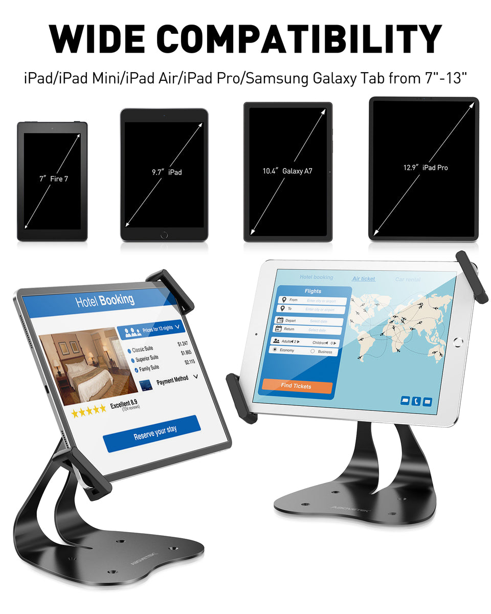 Anti-Theft iPad Kiosk Stand (TH-218) – AboveTEK.com