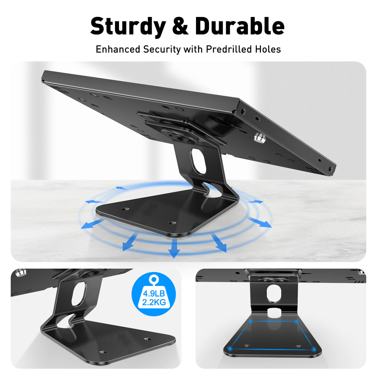 Anti-Theft Tablet Kiosk Stand (TH-328B/W) – AboveTEK.com