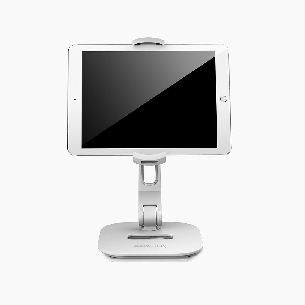 AboveTEK Flexible Arm iPad Stand, Aluminum Retail Tablet Mount Holder ...